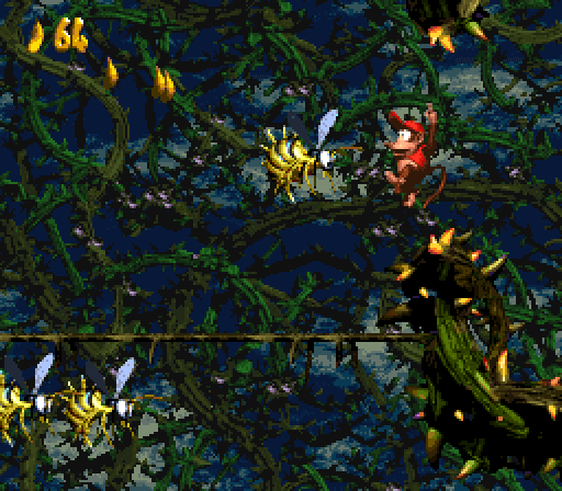 Great Stages: “Bramble Scramble” & “Screech’s Sprint” ( Donkey Kong ...