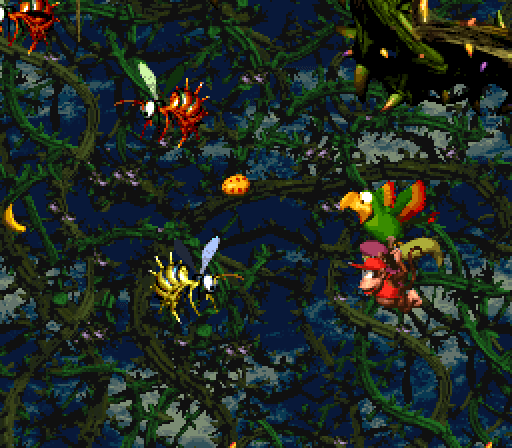 Great Stages: “Bramble Scramble” & “Screech’s Sprint” ( Donkey Kong ...