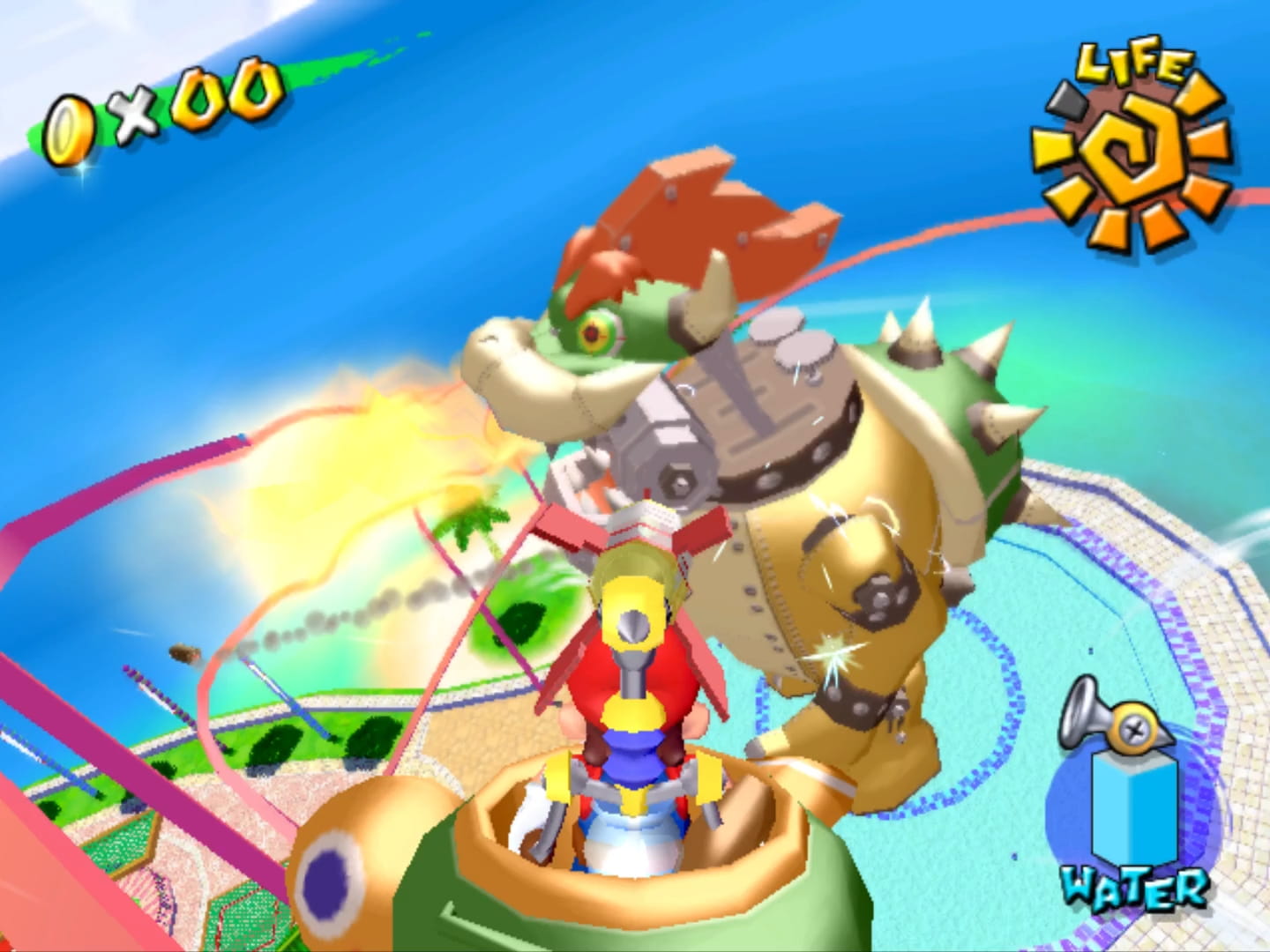 Super Mario Sunshine Mecha Bowser